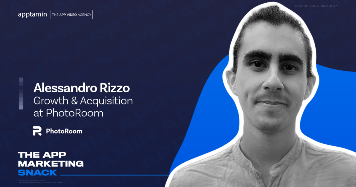 Making UA creatives for a photo editing app with Alessandro Rizzo ...